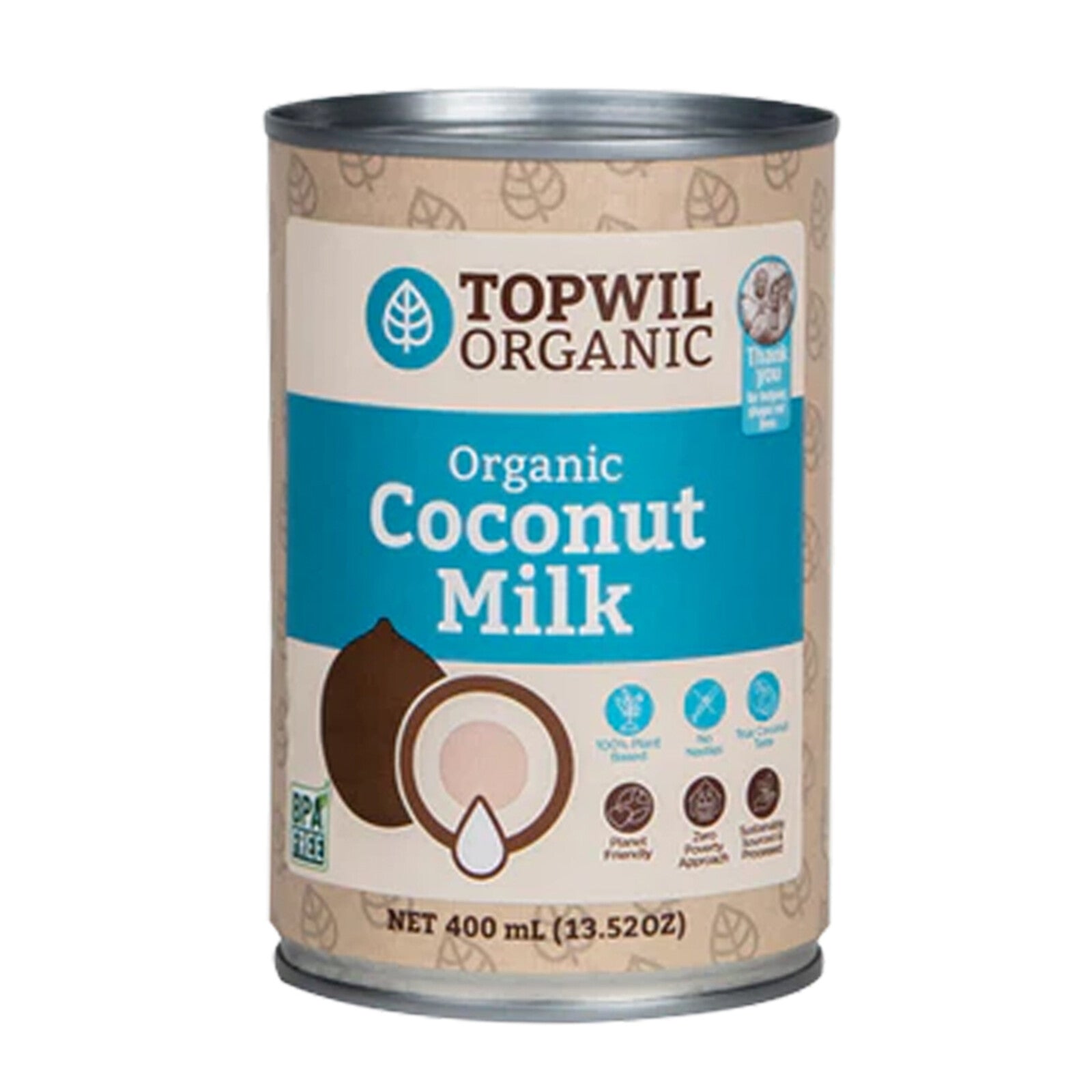 Topwil Organic Coconut Milk – Church Farm General Store